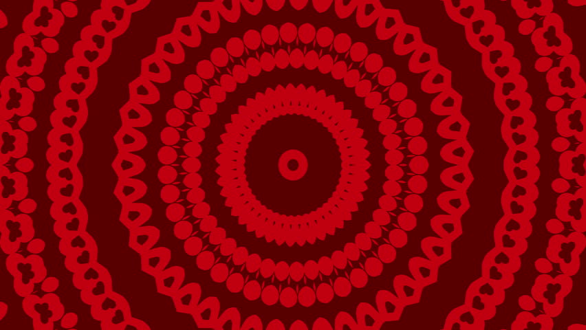 4k Red Hypnosis Wave Abstract Stock Footage Video (100% Royalty-free ...