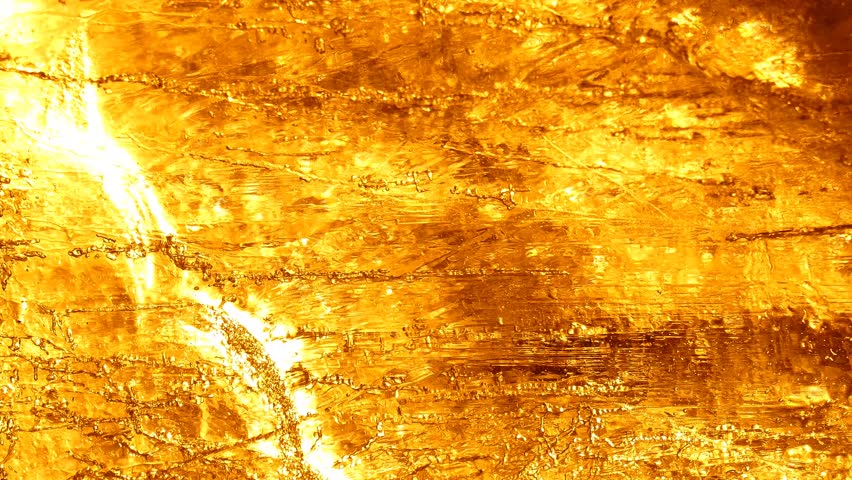 abstract background ice structure gold Stock Footage Video (100% ...