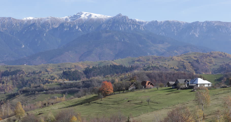 Isolated Farm Rural Beautiful Scenery Stock Footage Video (100% Royalty ...