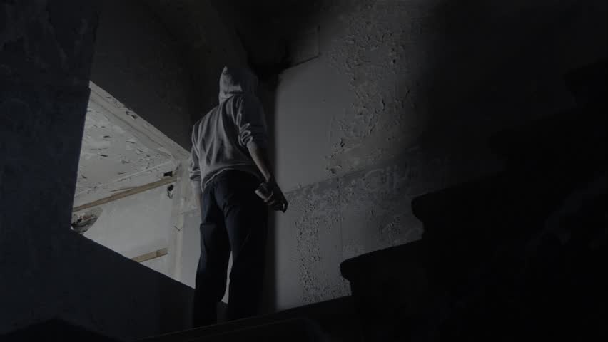 graffiti man drawing crying sad face Stock Footage Video (100% Royalty ...