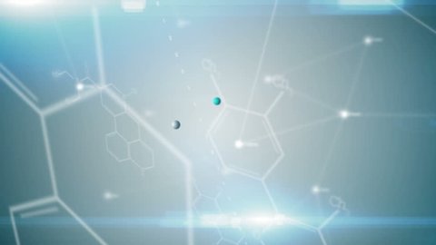 Digital Animation Blue Dna Science Montage Stock Footage Video (100% ...