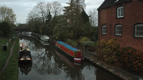 Timelapse Canal Gnosall England Stock Footage Video (100% Royalty-free ...