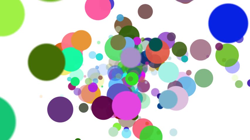 4k Colorful Splodges and Spots : vidéo de stock (100 % libre de droit ...