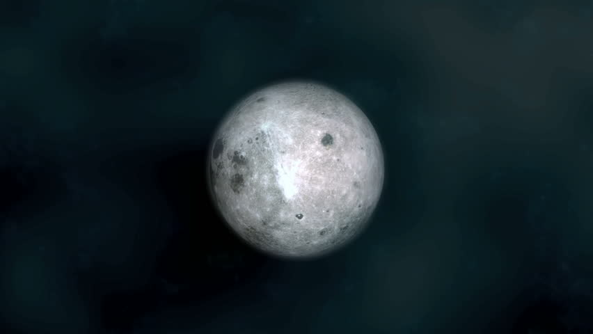 The Moon - 3d Animation Stock Footage Video (100% Royalty-free) 8609941 ...