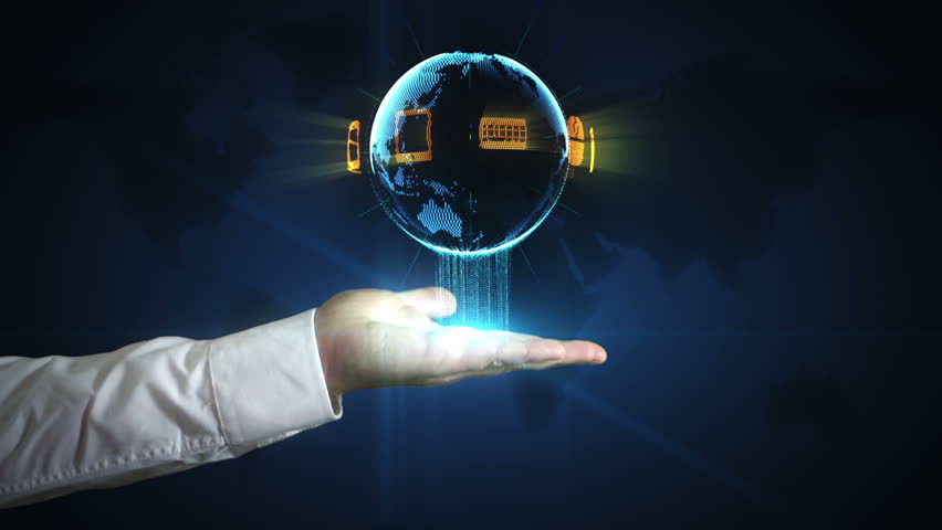 The Digital World in Your Stock Footage Video (100% Royalty-free ...
