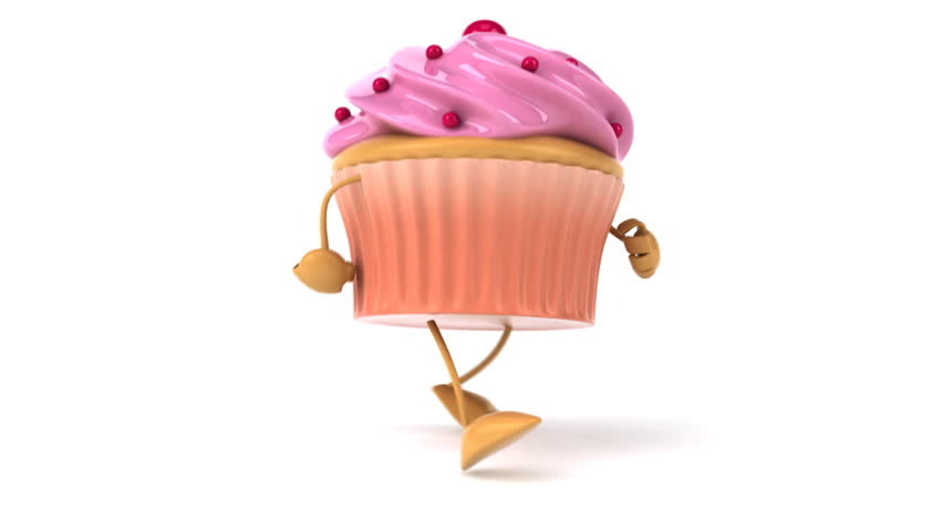 Cupcake Walking Stock Footage Video (100% Royalty-free) 862906 ...