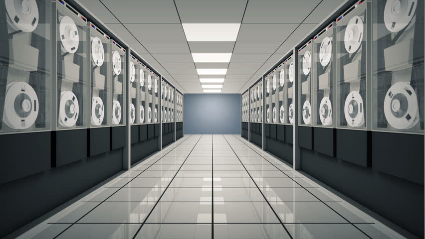 animated old computer room 3d rendering Stock Footage Video (100% ...