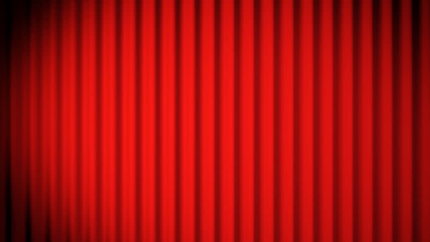 red curtains animation lights loop Stock Footage Video (100% Royalty ...