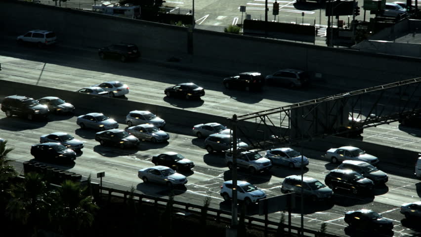 metropolitan city rush hour commuter traffic Stock Footage Video (100% ...
