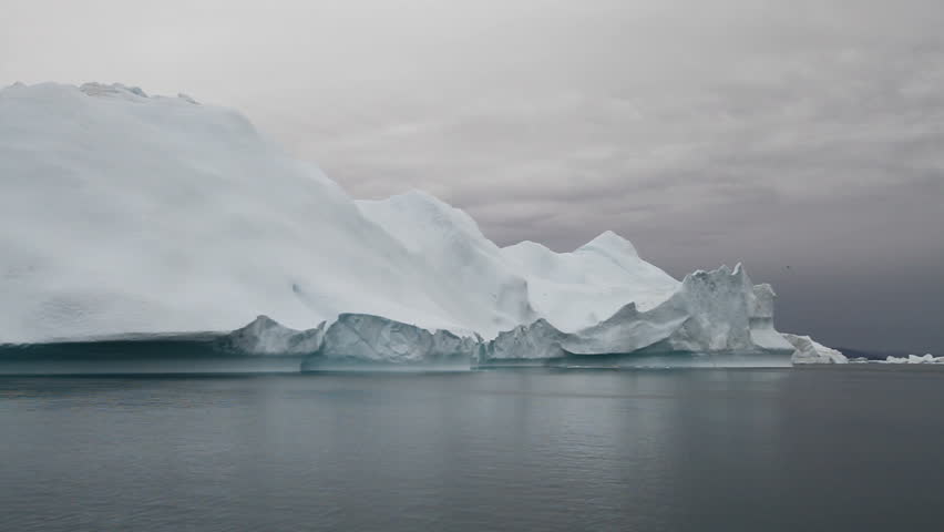 sailing by iceberg famous ilulissat icefjord Stock Footage Video (100% ...