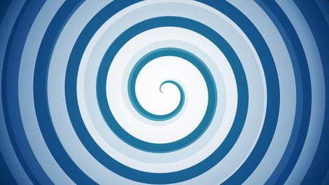 Hypnotic Turning Spiral Seamless Loop Animation Stock Footage Video ...