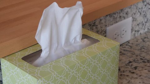 Hand Grabbing Tissue Stock Footage Video (100% Royalty-free) 8788579 ...