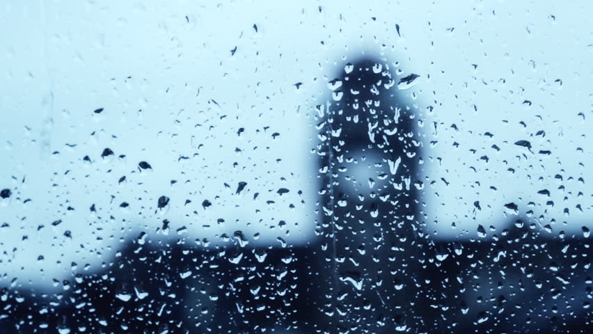 building rainy days city 1920x1080 full Stock Footage Video (100% ...