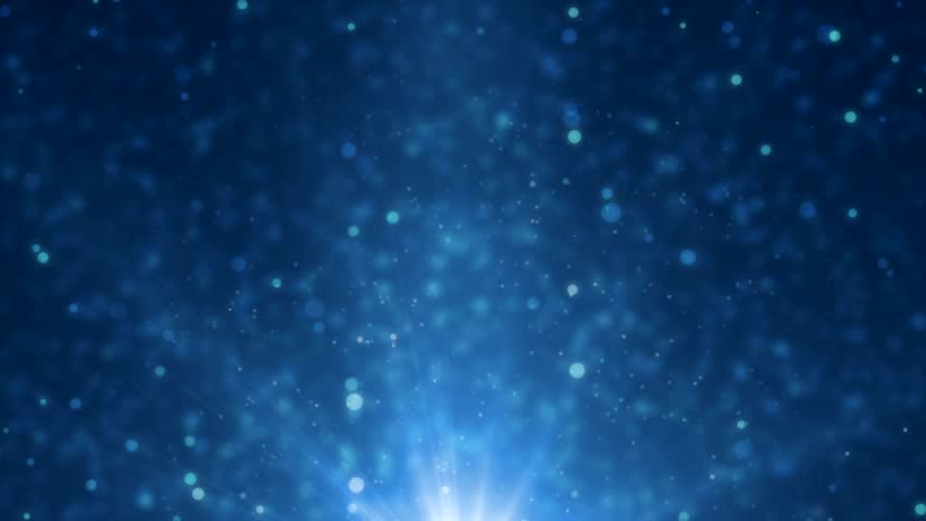 abstract blue animation background lens flare Stock Footage Video (100% ...