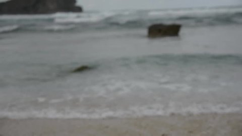 Wave Beachwave Power Stock Footage Video (100% Royalty-free) 8831989 ...