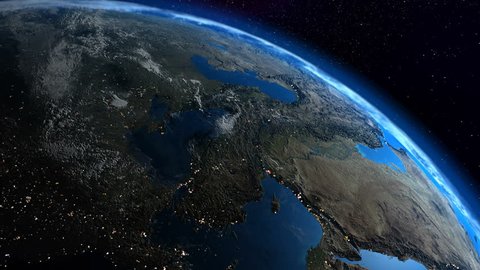 Earth Planet Loop La Tierra Loop Stock Footage Video (100% Royalty-free ...