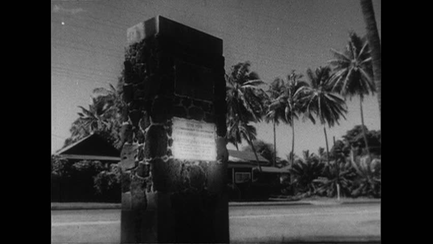 hawaii 1952 history hawaii's colonization Stock Footage Video (100% ...