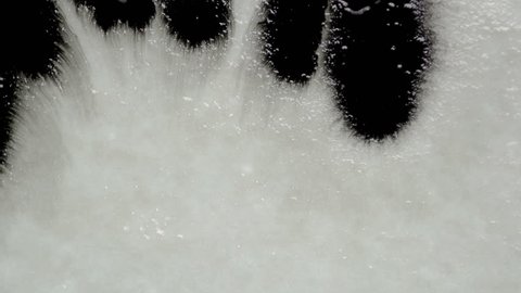 beautiful animation freezing window borders center Stock Footage Video ...