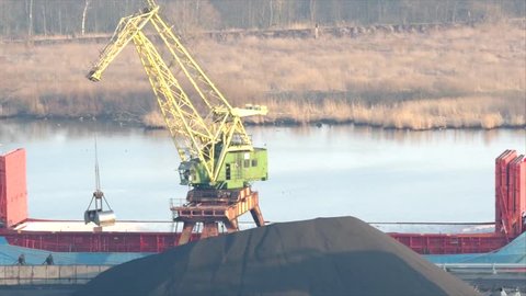 Offshore Rig Plant Mecury Liquid Effect Stock Footage Video (100% ...