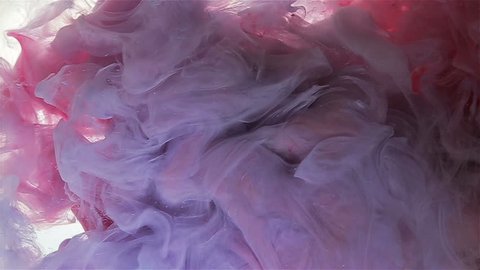 Color Drop Falling Water Creating Color Stock Footage Video (100% ...