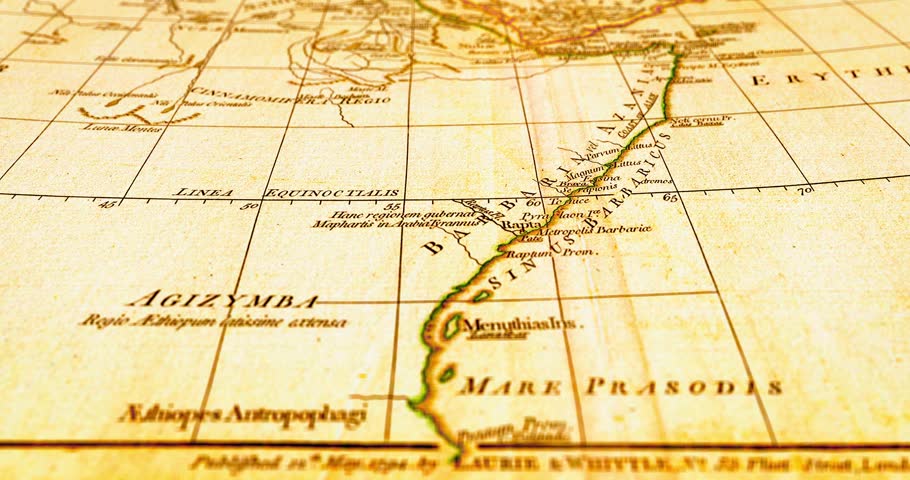 close old vintage map Stock Footage Video (100% Royalty-free ...