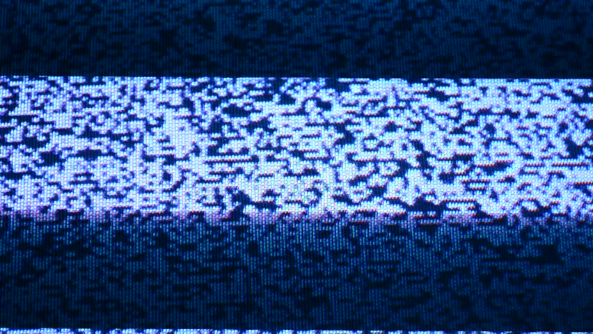 tv no signal some stripes over Stock Footage Video (100% Royalty-free ...