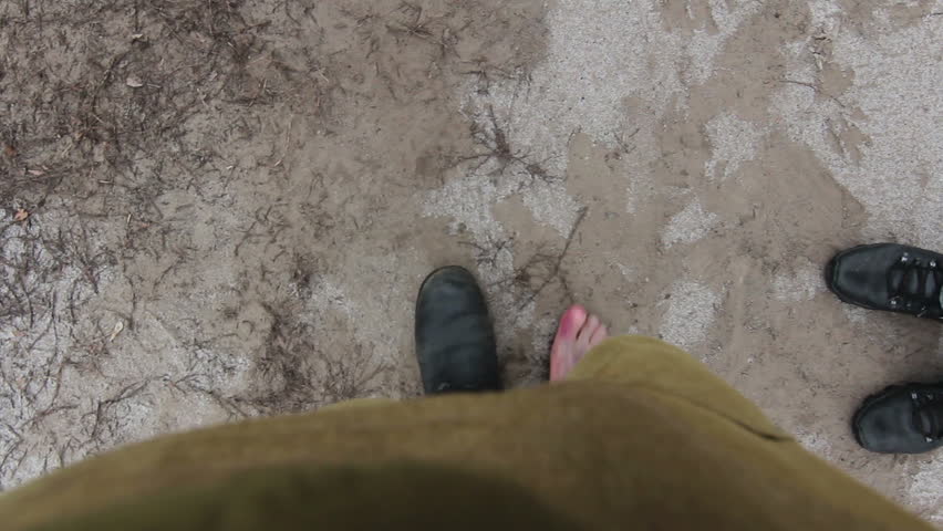 first person shot soviet soldier's feet Stock Footage Video (100% ...