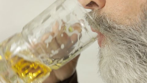 Bearded Friar Franciscan Religious Man Avidly Stock Footage Video (100% ...