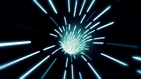 Wormhole 4k Next Futuristic Journey Through Stock Footage Video (100% ...