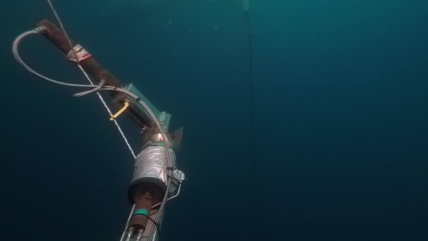 Remote Operated Vehicle (rov) Checking Stock Footage Video (100% ...