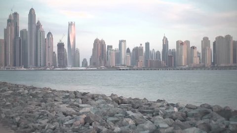 Skyline Doha Qatar On Hazy Spring Stock Photo (Edit Now) 710291590