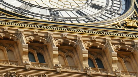 Beautiful Structures Wall Big Ben Sculptures Stock Footage Video (100% ...