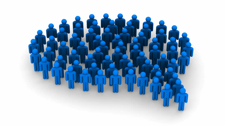 communication white background 4 1 created Stock Footage Video (100% ...