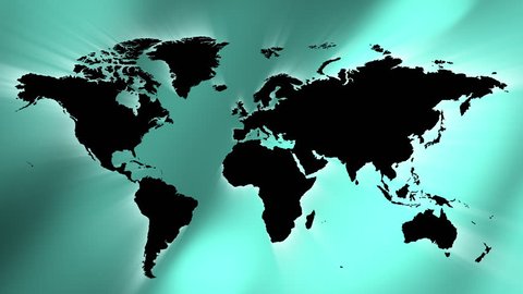 Blue Presentation Background World Map 4k: วิดีโอสต็อก (ปลอดค่า ...