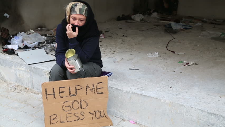 homeless sick child lying on mother's Stock Footage Video (100% Royalty ...