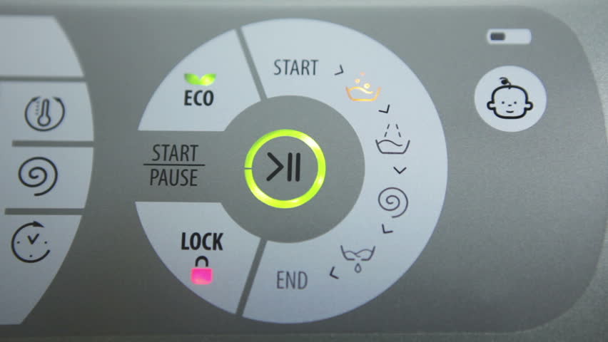 women's hand presses "pause" button on Stock Footage Video (100% ...