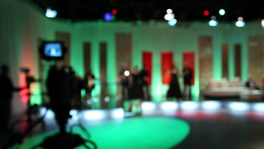 television commercial production set - recording Stock Footage Video ...