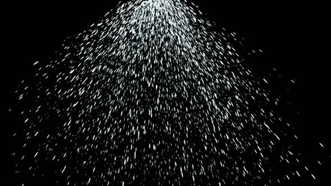 Animated Very Heavy Rainfall On Transparent Stock Footage Video (100% ...