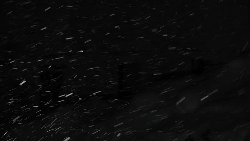 light snowfall begins fall start dark Stock Footage Video (100% Royalty ...
