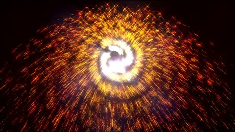 Fireworks Pinwheel Catherine Wheel Stock Footage Video (100% Royalty ...