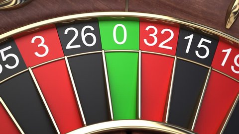Close Roulette Rotating 4k 30fps Loop Stock Footage Video (100% Royalty ...