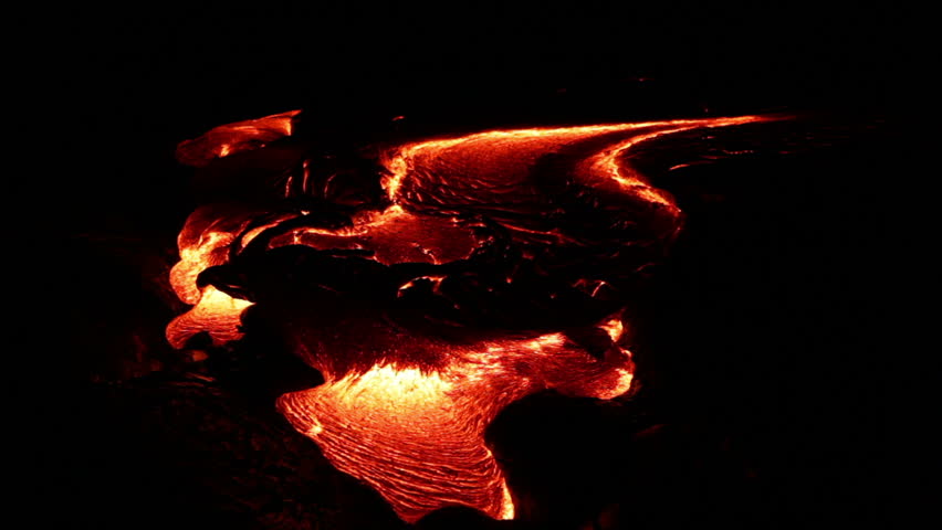Flowing Lava Close Up, Lava Stock Footage Video (100% Royalty-free ...