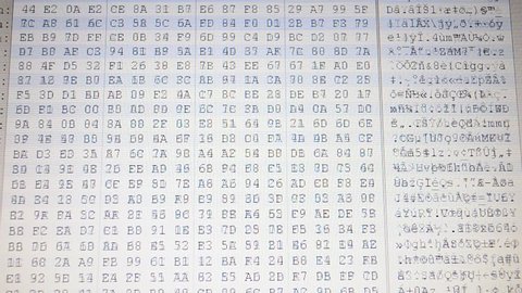 Hexadecimal Program Code On Screen Animated Stock Footage Video (100% ...