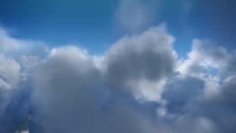 Cloud Fly Through 3d Render Flight Stock Footage Video (100% Royalty-free) 928228 | Shutterstock