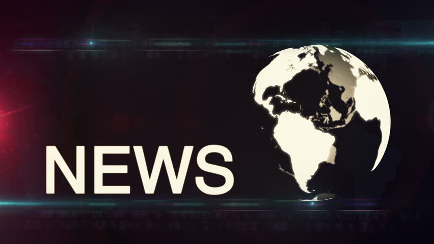 breaking news generic rotating world globe Stock Footage Video (100% ...