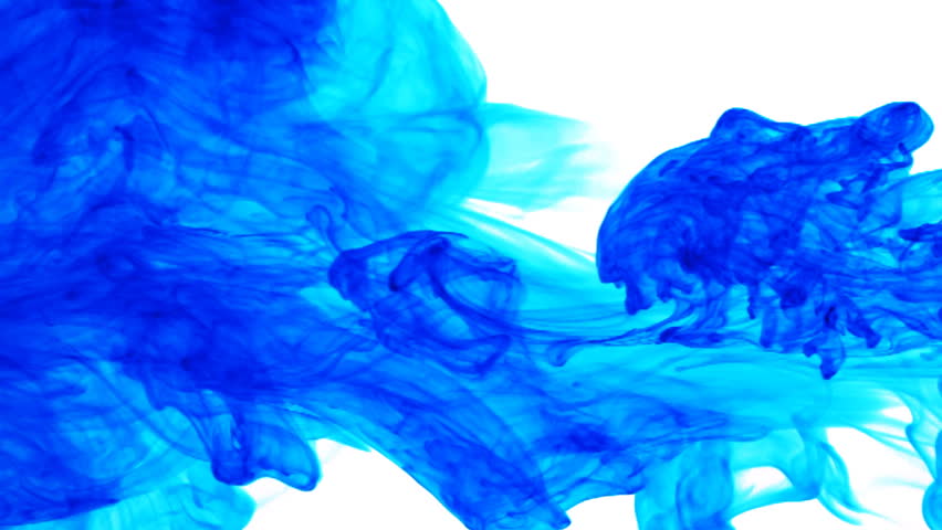 close-up blue pink ink being poured Stock Footage Video (100% Royalty ...