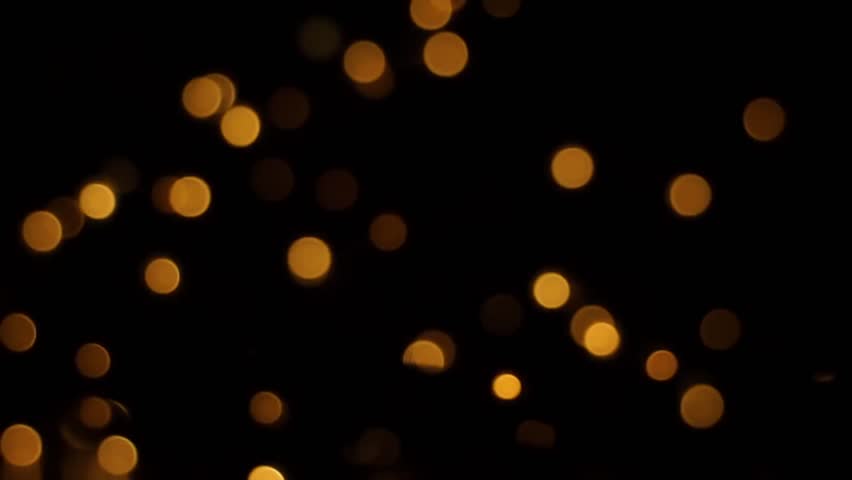 Orange Light Particles Blinking and Stock Footage Video (100% Royalty ...