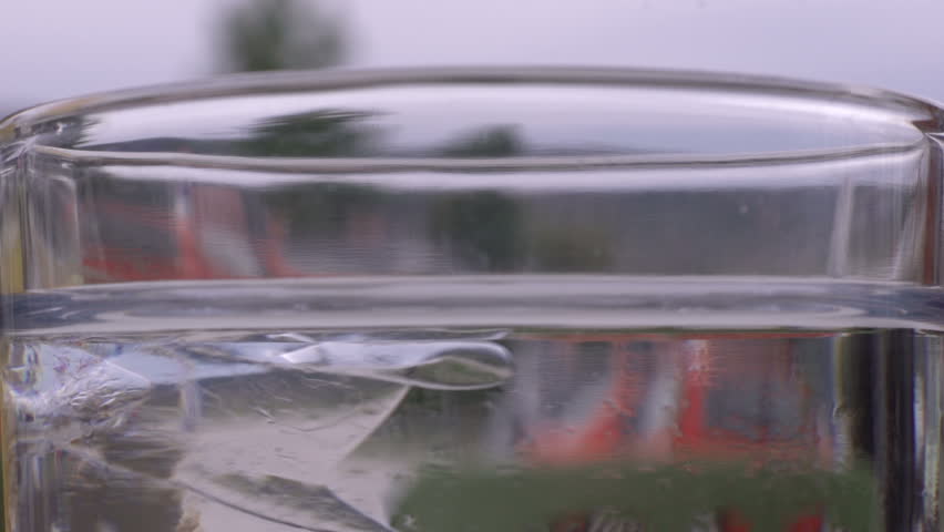 ice cube melting glass water Stock Footage Video (100% Royalty-free ...