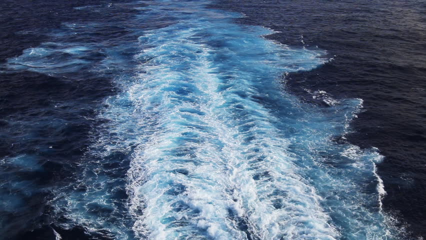 open ocean white water seascape shot Stock Footage Video (100% Royalty ...