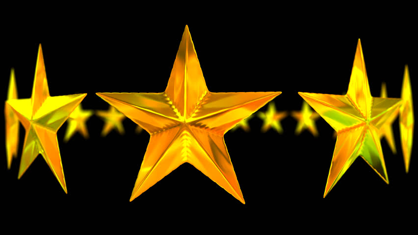 animated rotating circle gold stars against Stock Footage Video (100% ...